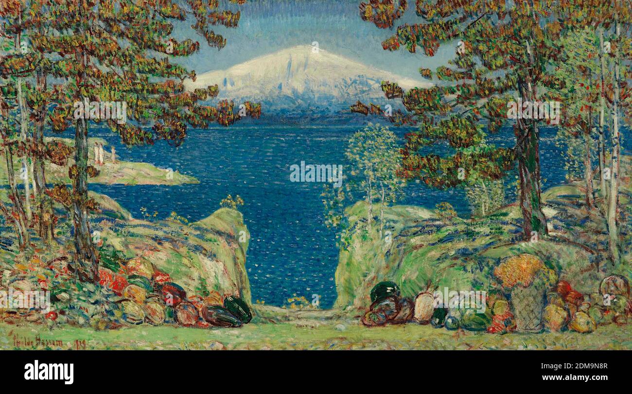 Childe hassam painting hi-res stock photography and images - Alamy