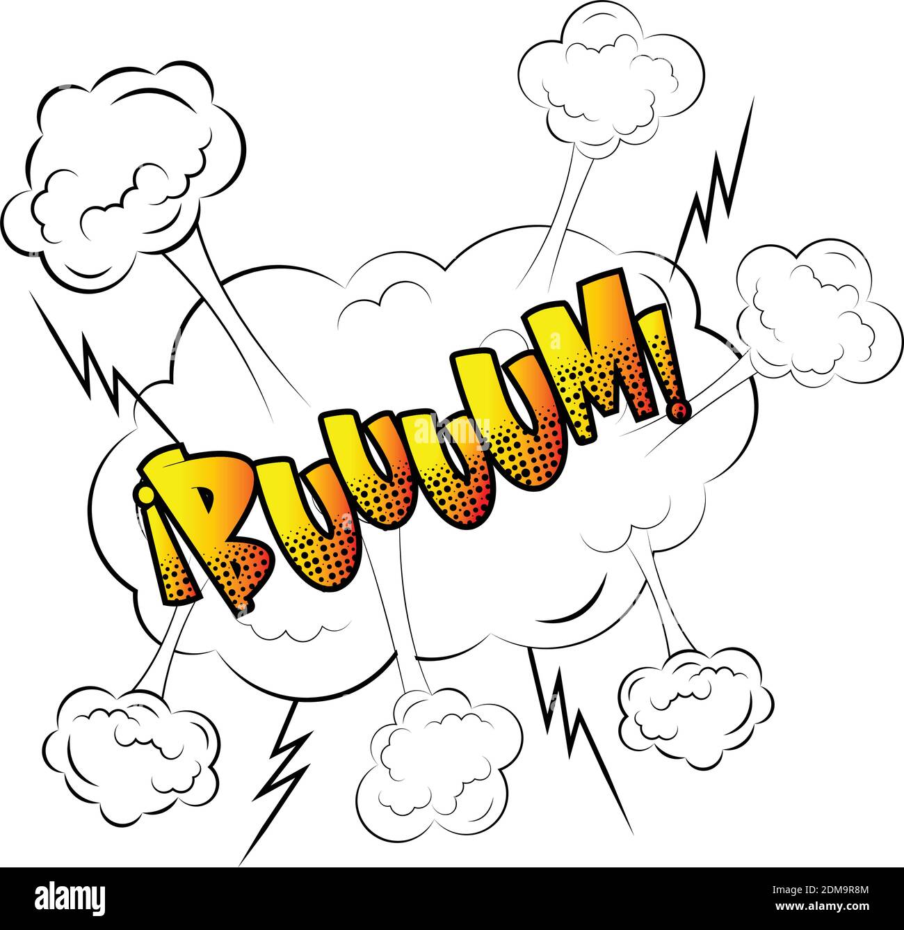 Retro halftone cartoon comic Cut Out Stock Images & Pictures - Alamy