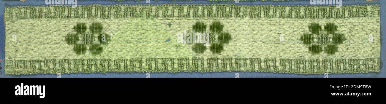 Trimming, Medium: silk Technique: cut and uncut supplementary warp pile ...