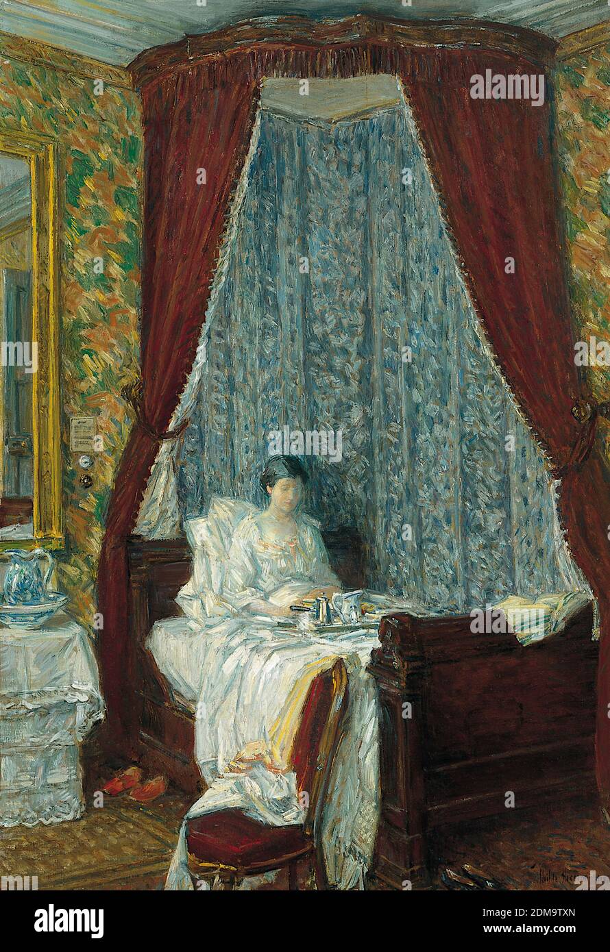 The French Breakfast 1910 American Impressionist Painting by Childe ...