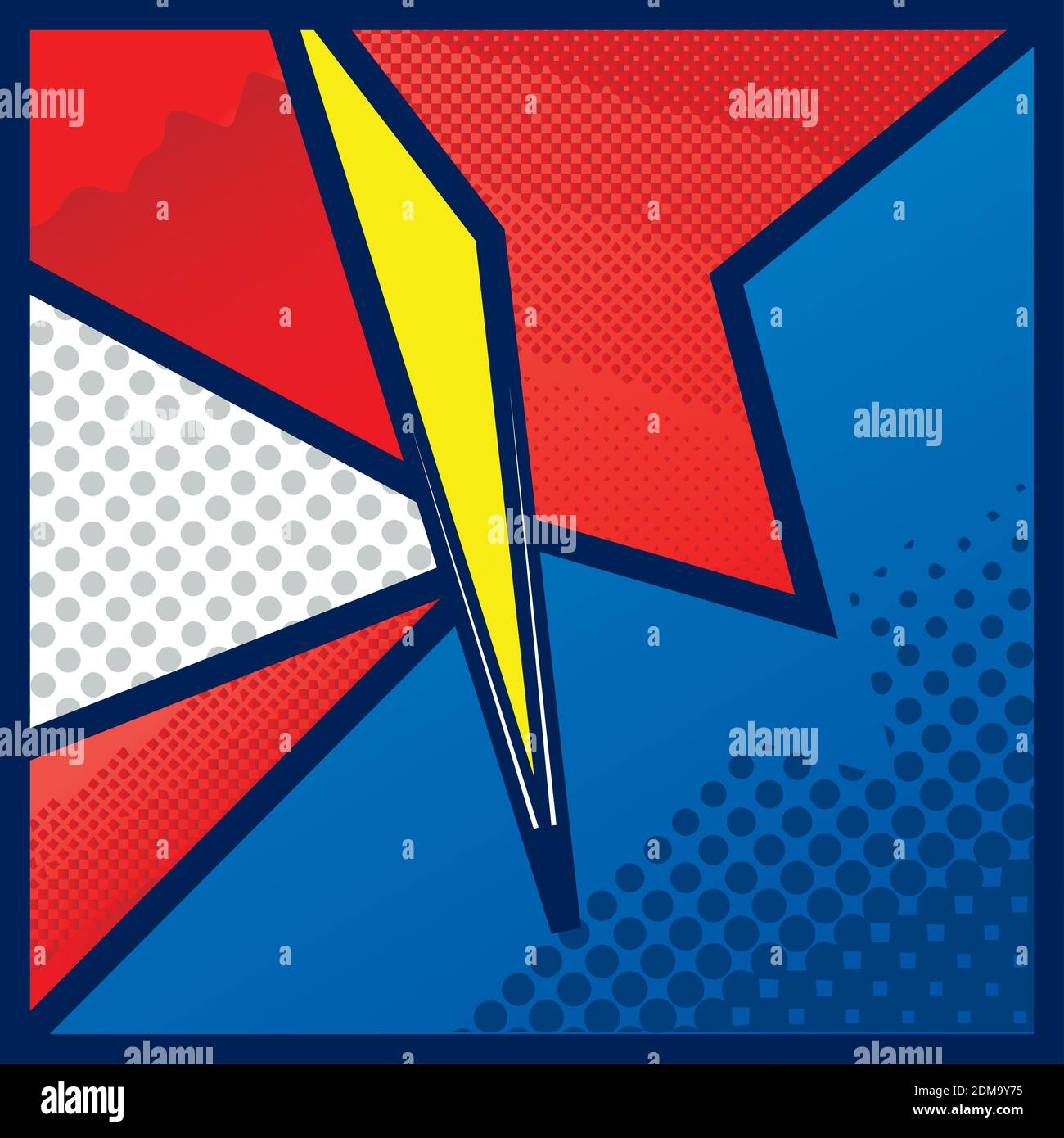 Halftone comic background Stock Vector Image & Art - Alamy