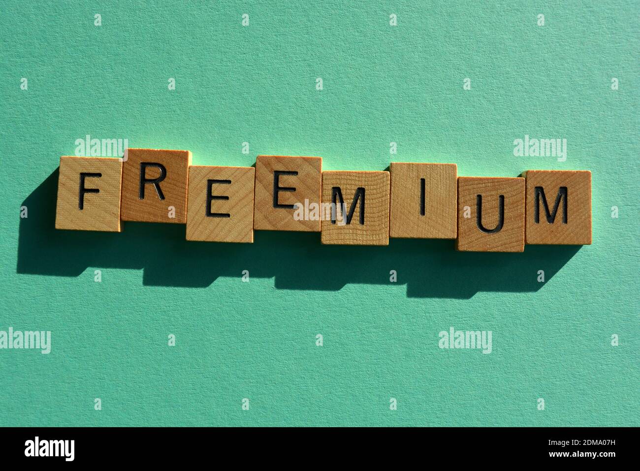 Freemium, a combination of the words free and premium. Refers to using ...