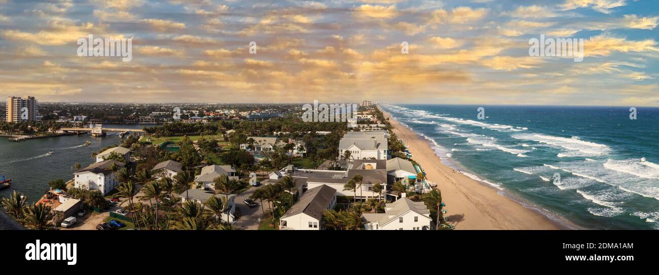 Pompano beach aerial hi-res stock photography and images - Alamy