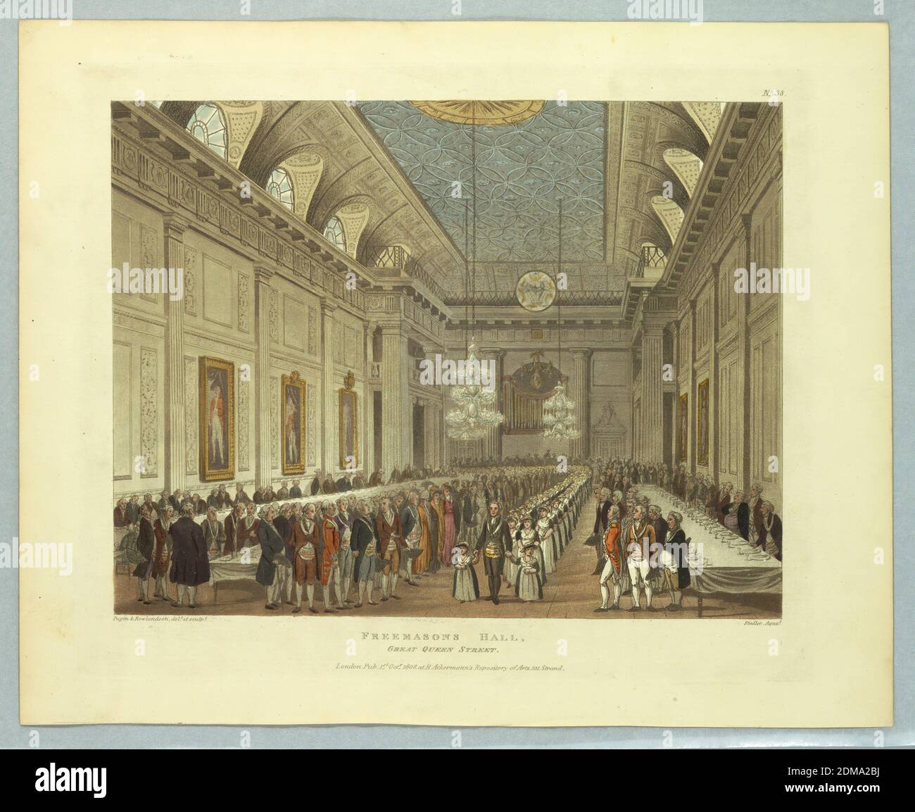 Freemasons hall london 1780 hi-res stock photography and images - Alamy