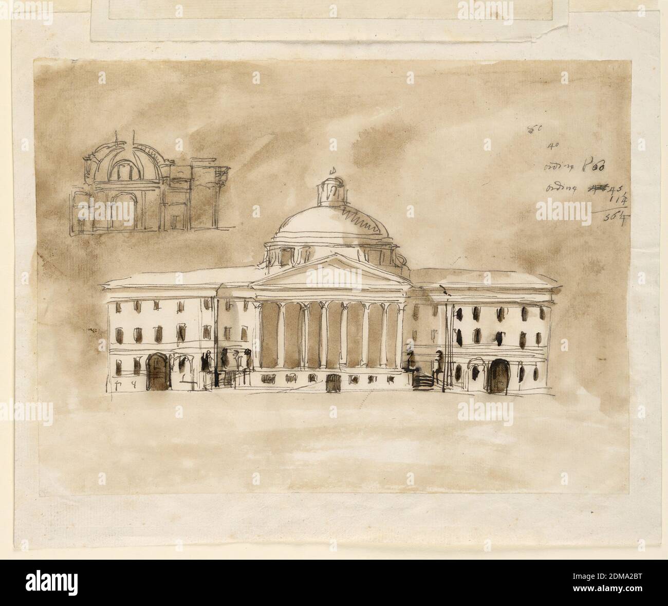 Ground floor portico hi-res stock photography and images - Alamy