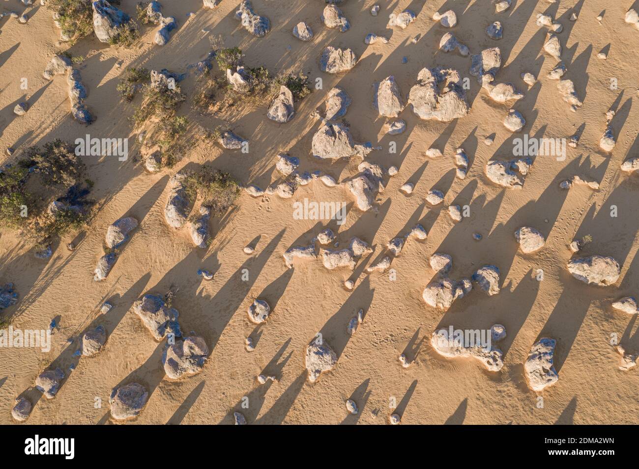 Sunset over the Pinnacles desert in Australia Stock Photo - Alamy