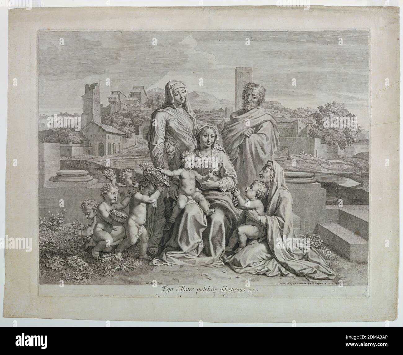 The Holy Family with Putti, Claudine Bouzonnet-Stella, French, 1636 ...