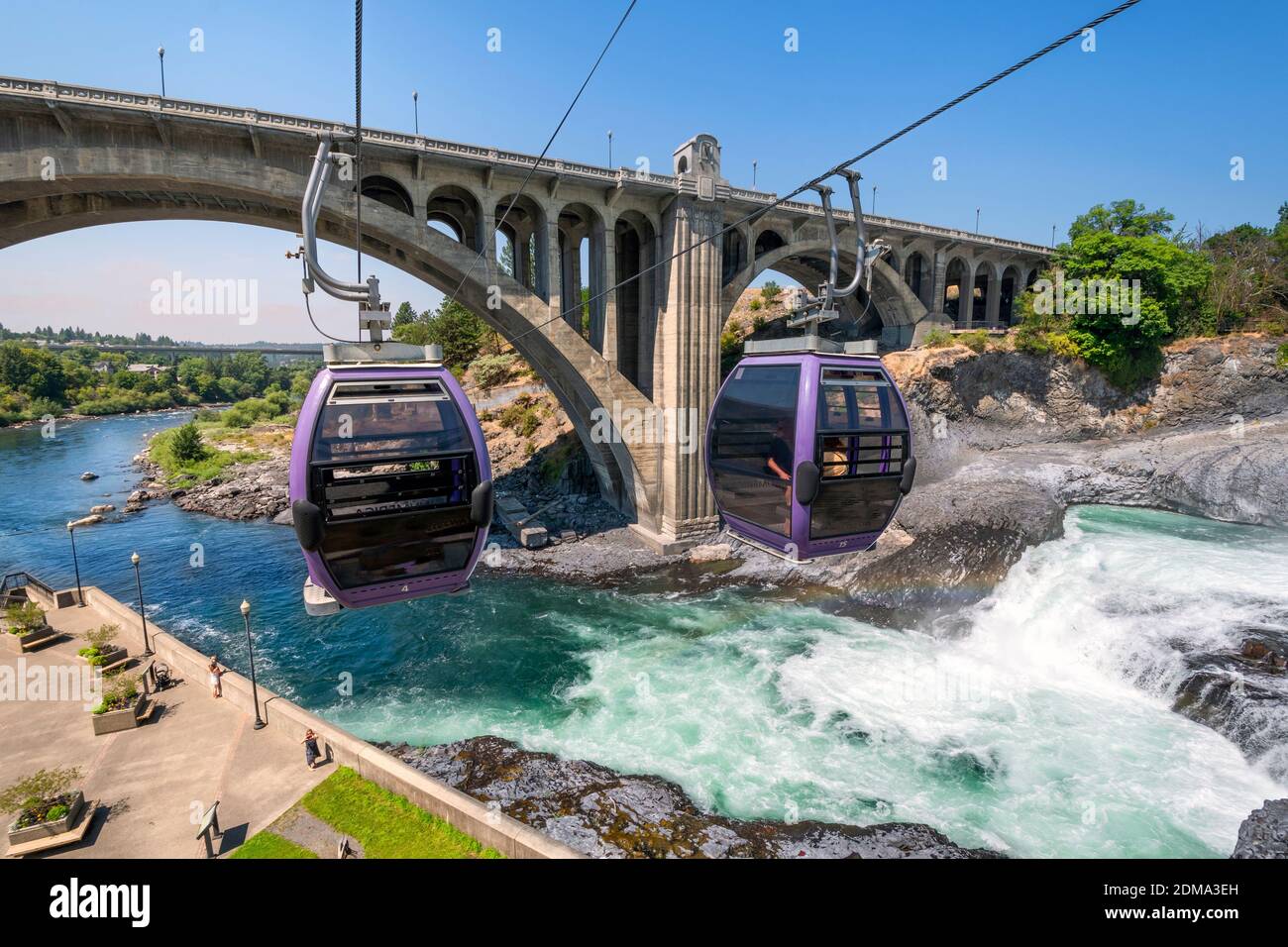 Spokane washington gondola hi-res stock photography and images - Alamy