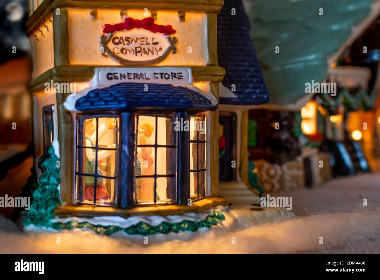 Model village christmas hi-res stock photography and images - Alamy