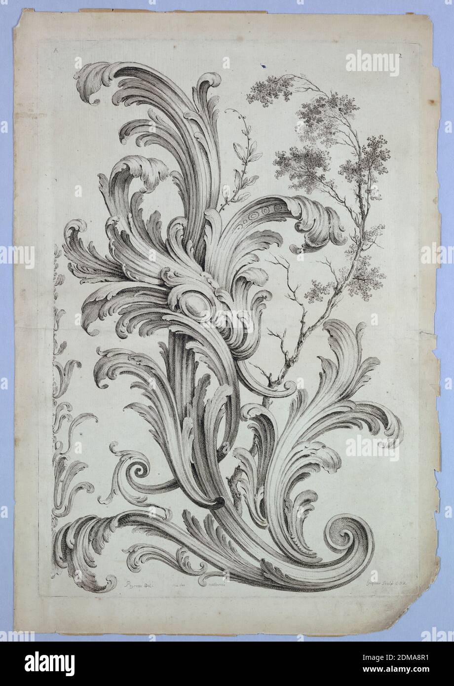 Rocaille scroll hi-res stock photography and images - Alamy