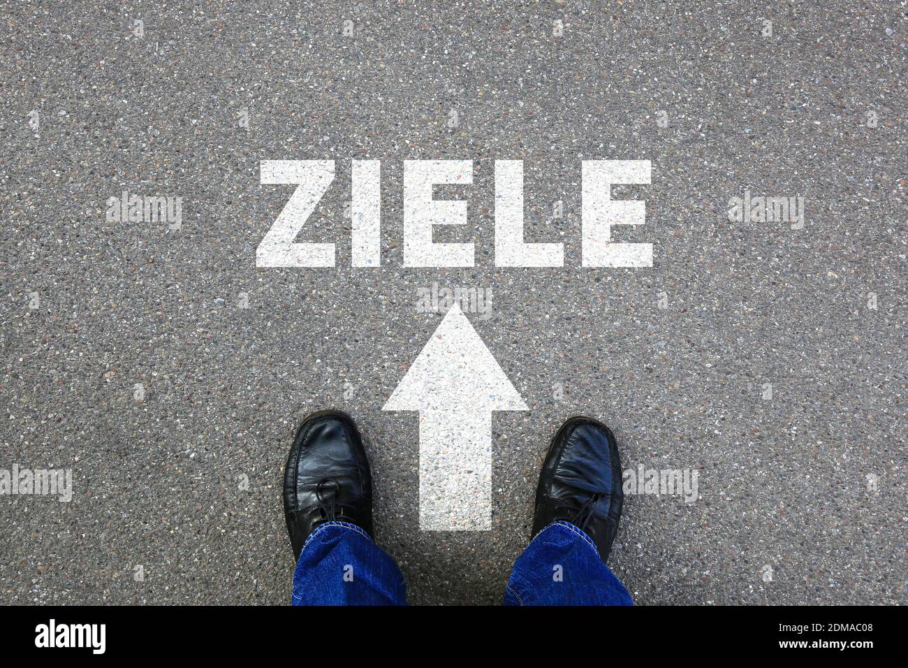 Ziele setzen hi-res stock photography and images - Alamy
