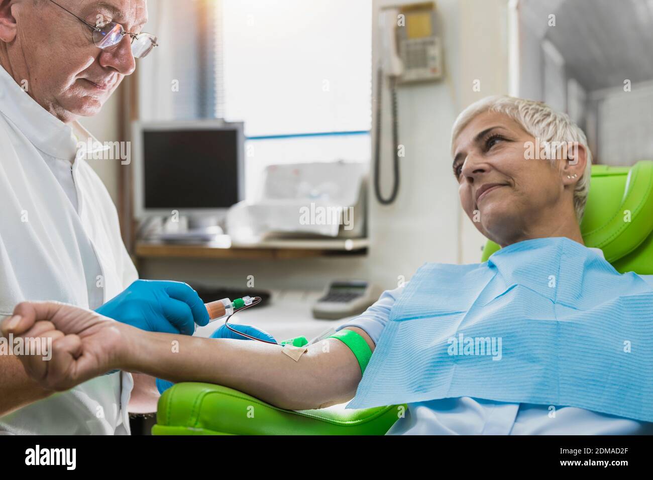 Extracting blood hi-res stock photography and images - Alamy