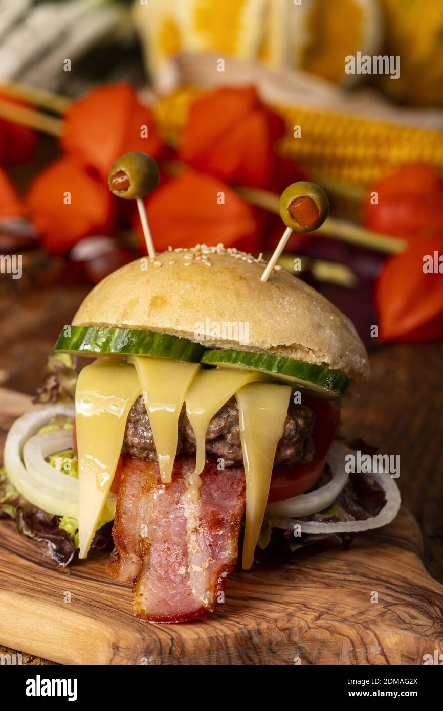 Monsterburger hi-res stock photography and images - Alamy