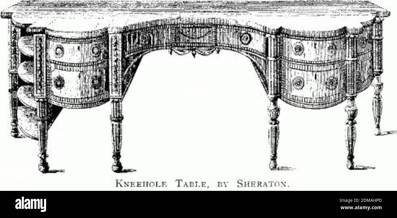 Sheraton table hi-res stock photography and images - Alamy