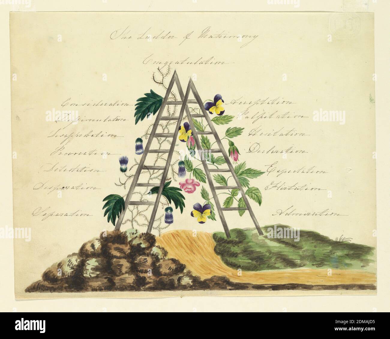 Two ladders form hi-res stock photography and images - Alamy