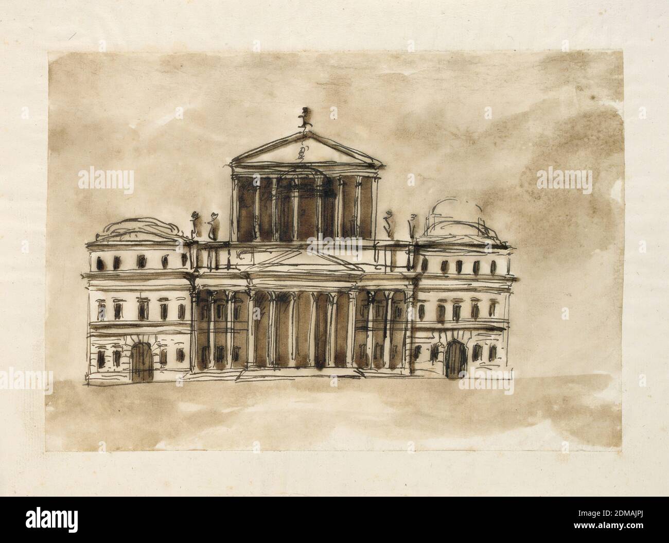 Building with two wings hi-res stock photography and images - Alamy