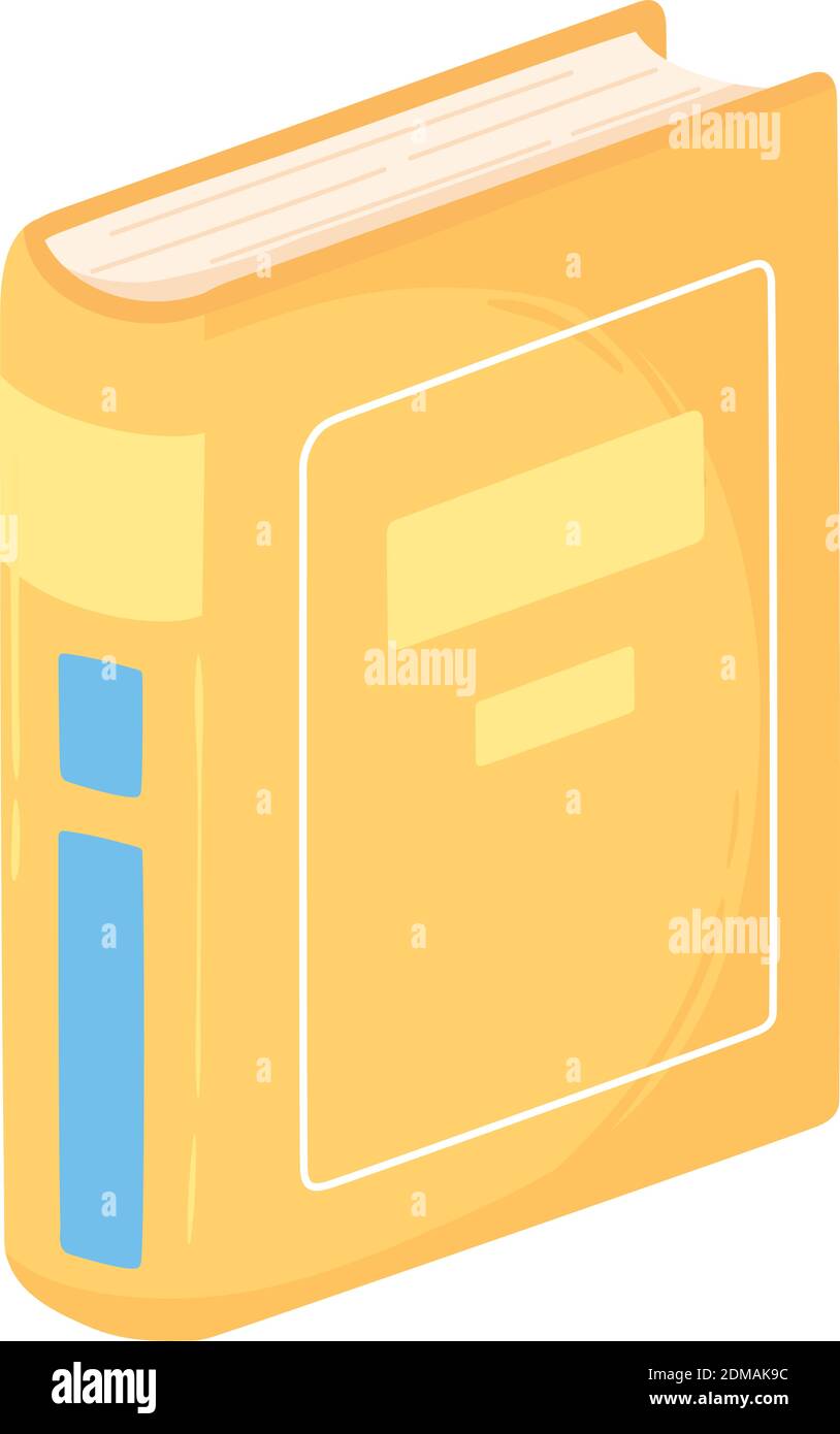 book stand cover pages encyclopedia icon white background vector ...