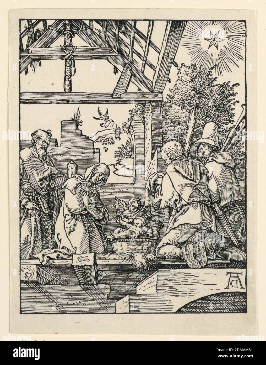 The Nativity (Adoration of the Shepherds) from The Little Passion ...