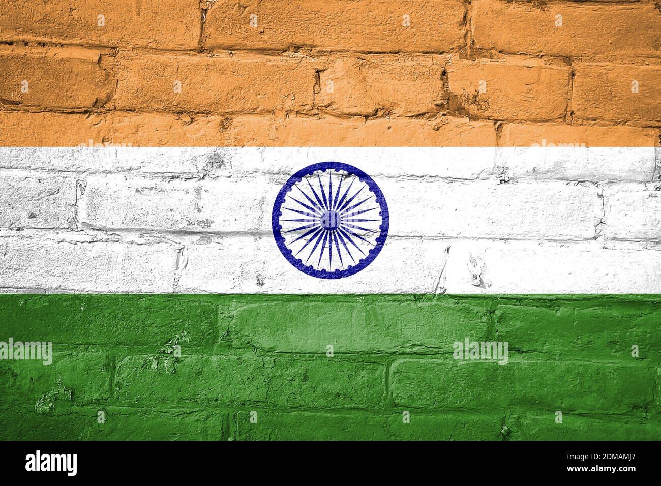 A shot of the Japanese flag painted on a brick wall Stock Photo - Alamy