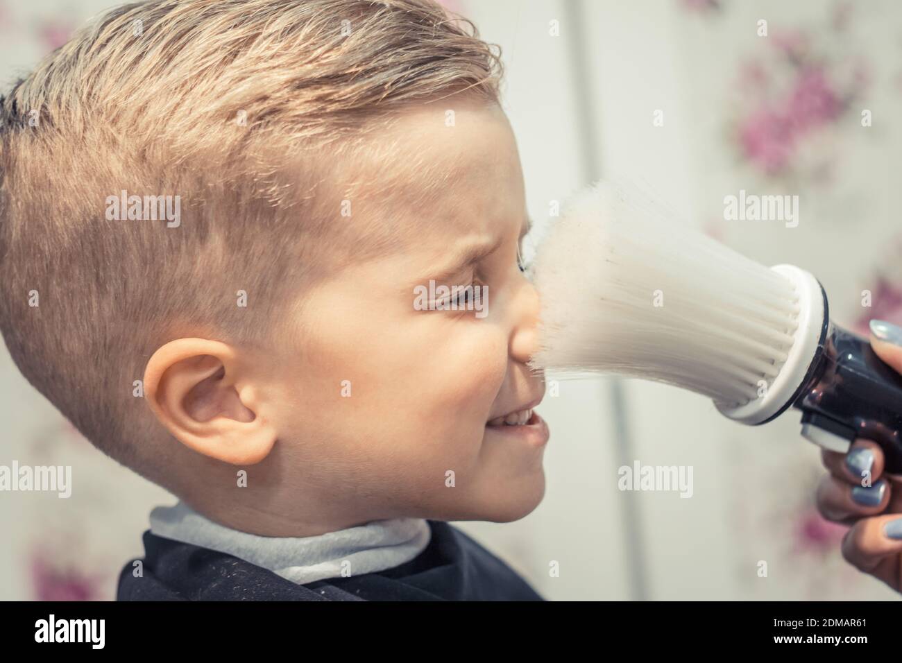 Tickling nose hi-res stock photography and images - Alamy