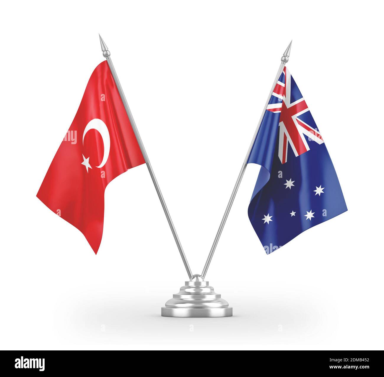 Turkish and australian flag hi-res stock photography and images - Alamy
