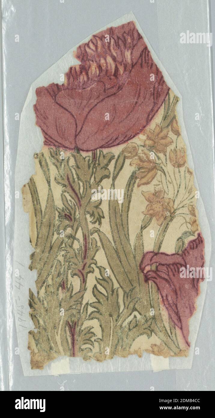 Large stylized poppy hi-res stock photography and images - Alamy