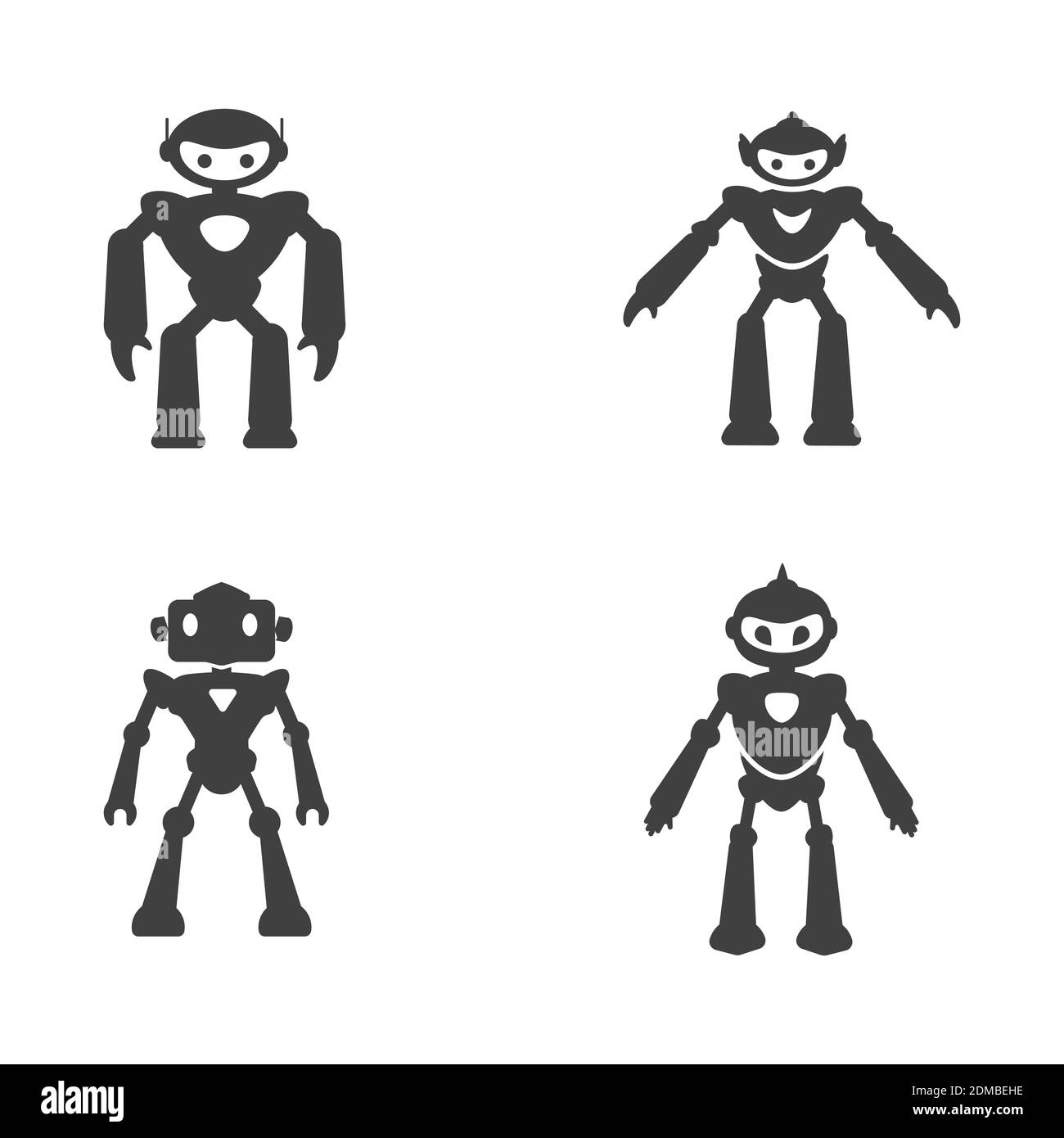 Robot icon vector illustration design Stock Vector Image & Art - Alamy