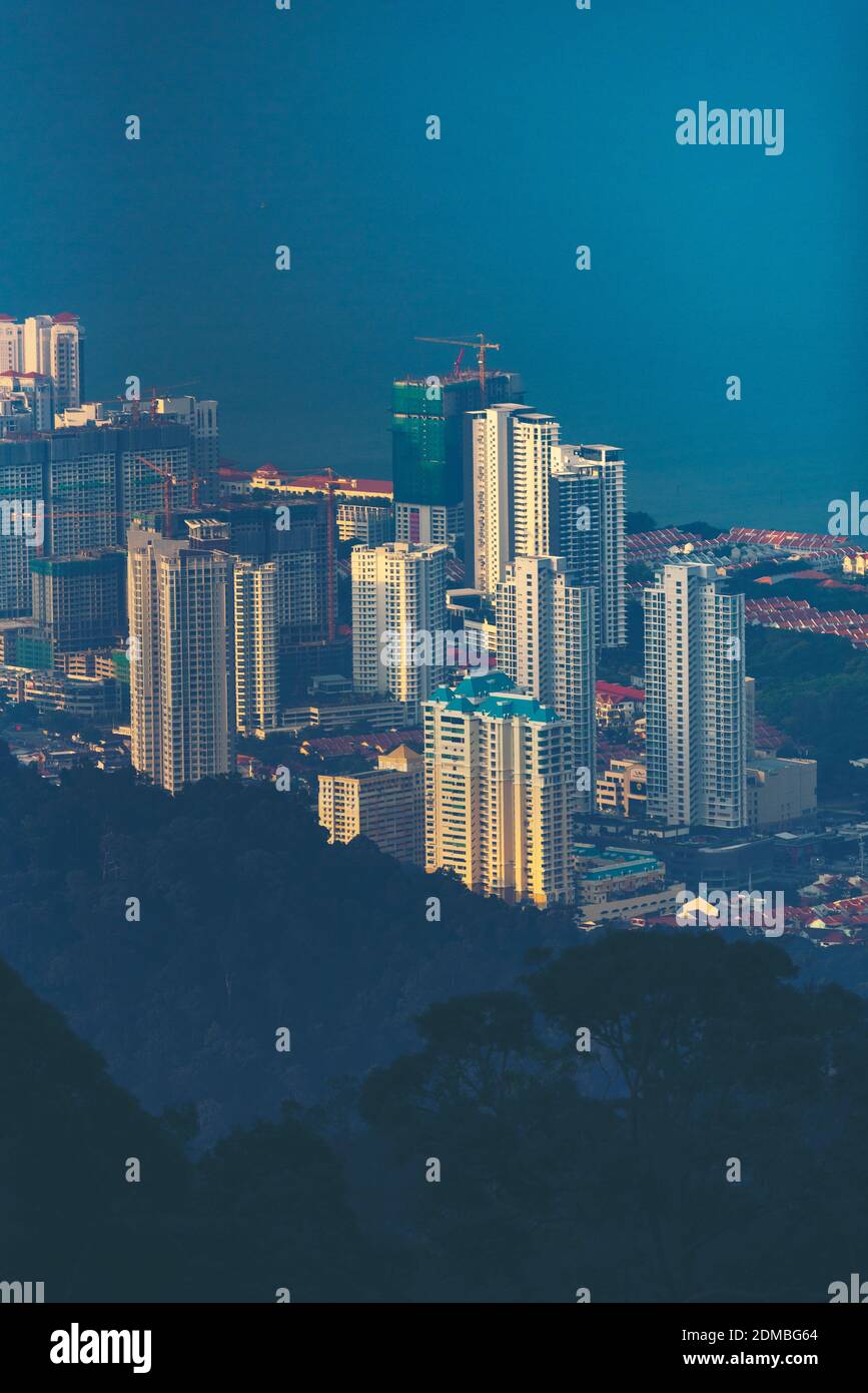 Sunset penang hill penang malaysia hi-res stock photography and images ...
