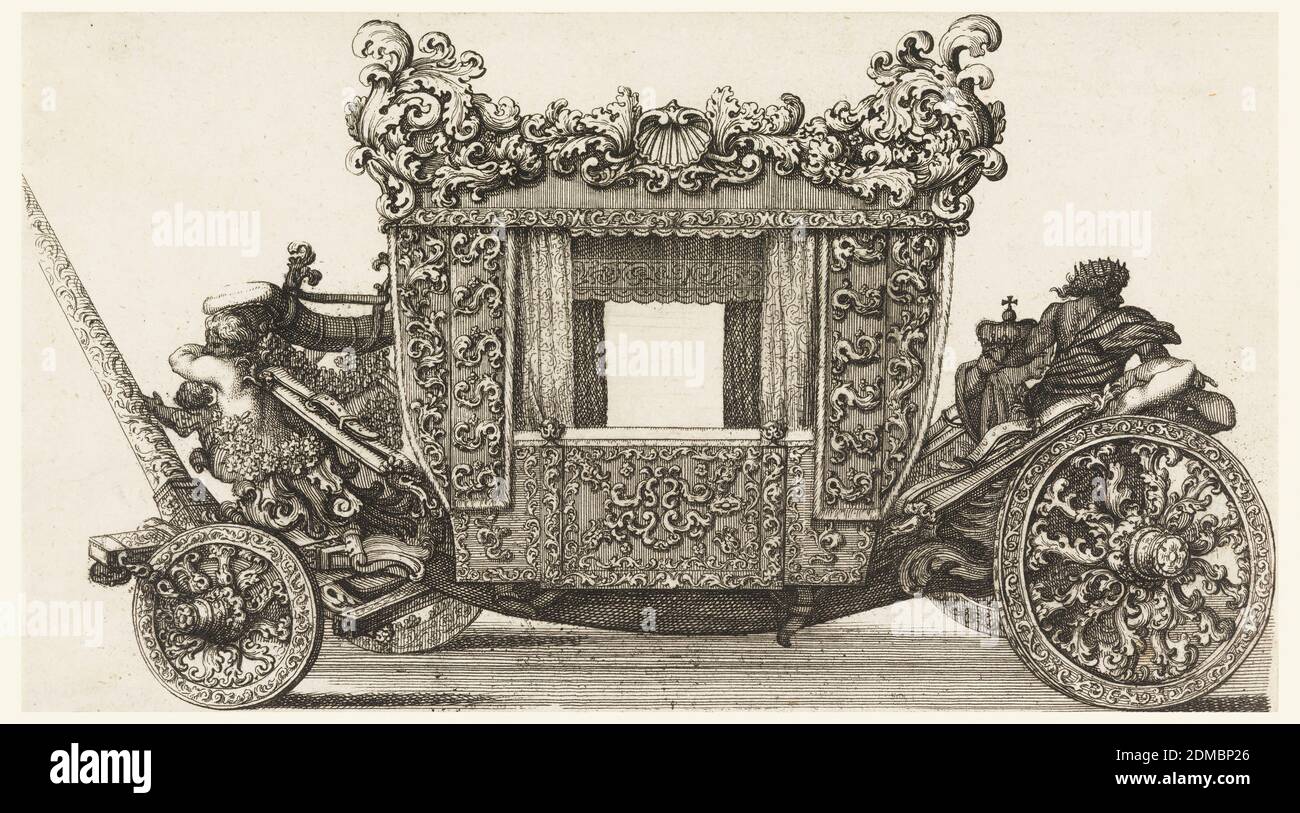 Side View of the First Carriage (1686) of Lord Castelmaine Built in ...
