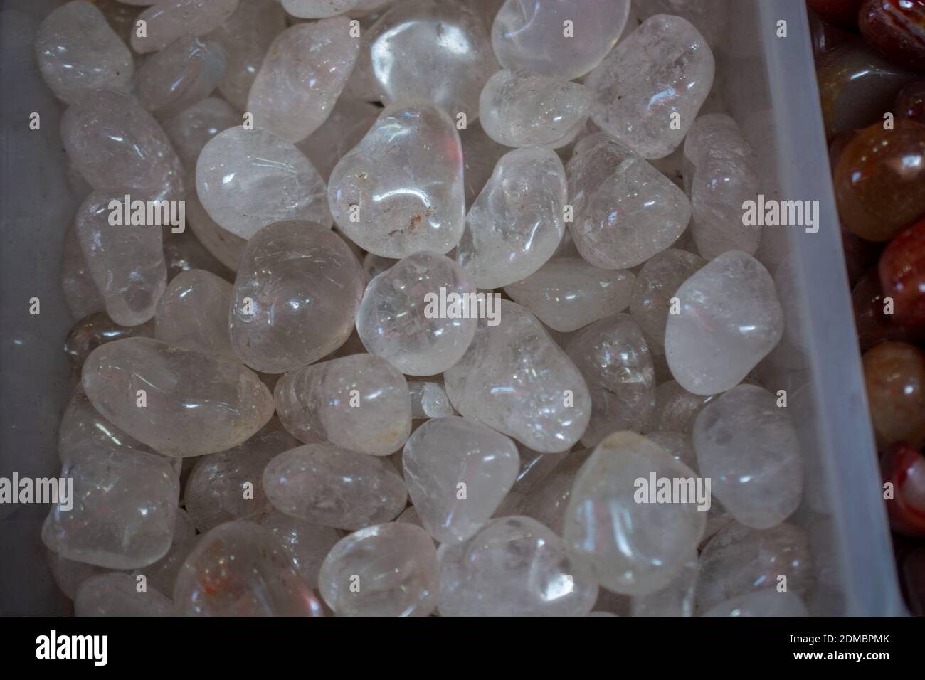 Pile of quartz crystals hi-res stock photography and images - Alamy