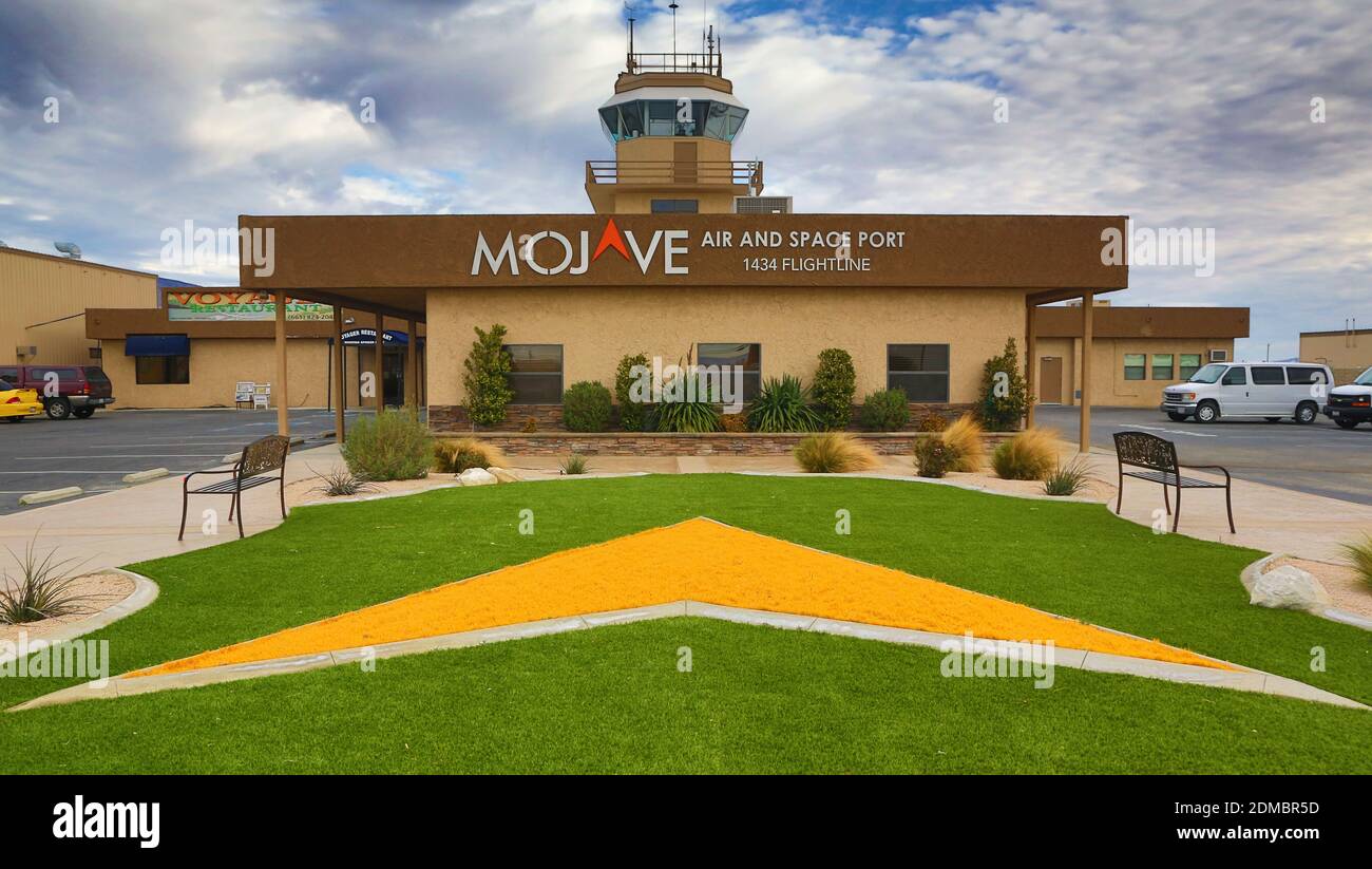 View of Mojave Air and Space Port Stock Photo - Alamy