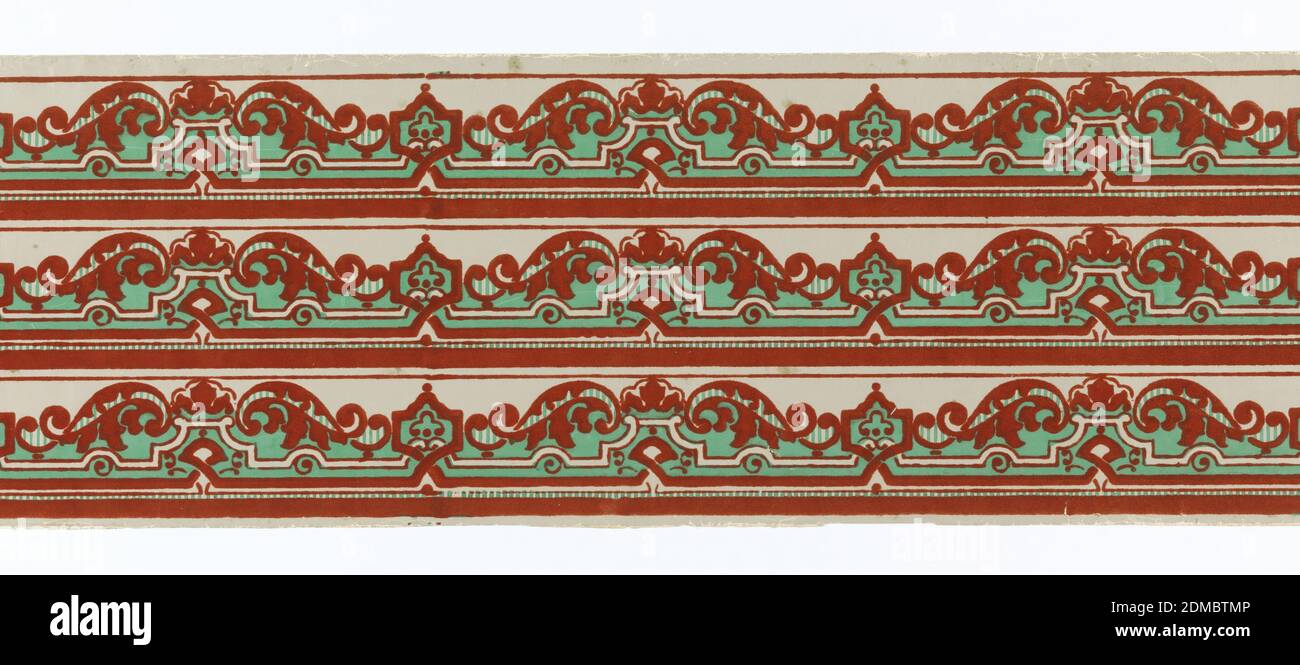 Red Scroll Border Clip Art