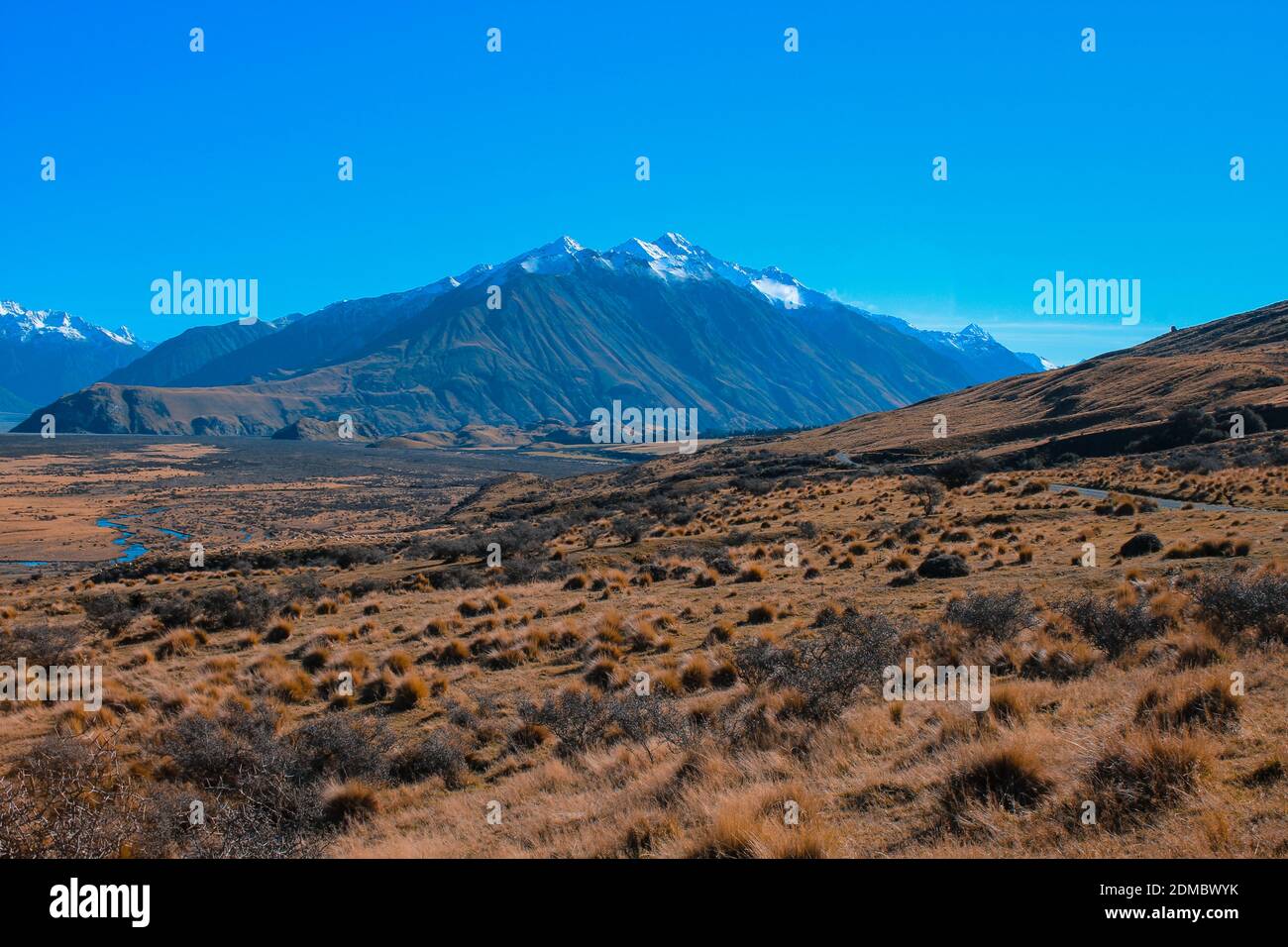 Mt sunday edoras lord of the rings location hi-res stock photography ...