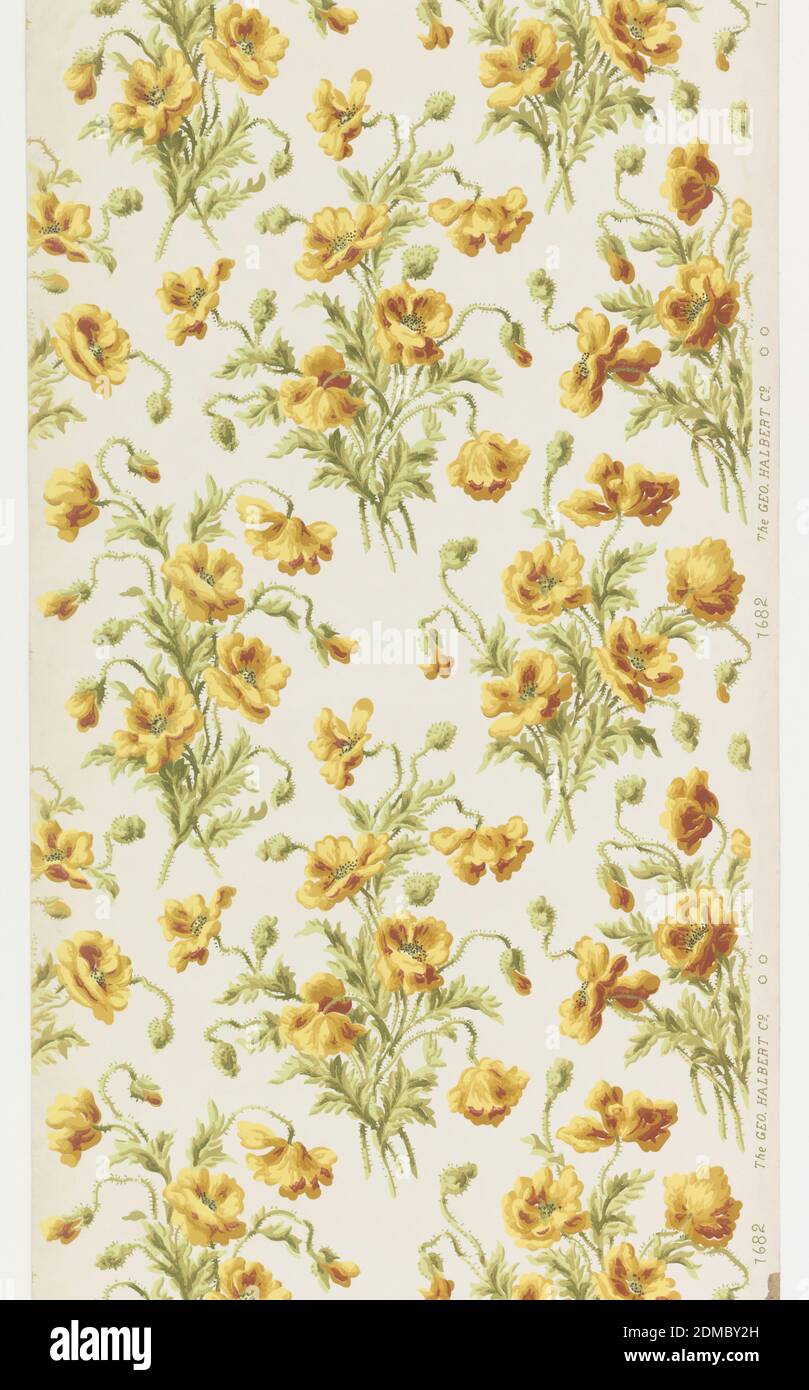 George halbert wallpaper hi-res stock photography and images - Alamy