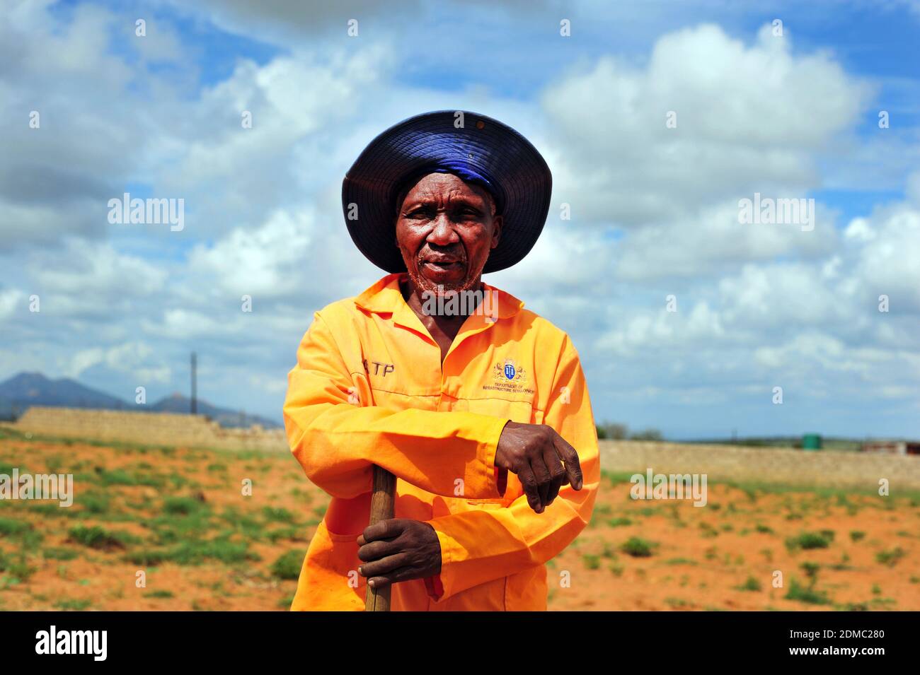 Subsistence farmers in South Africa's rural areas like Limpopo work the ...