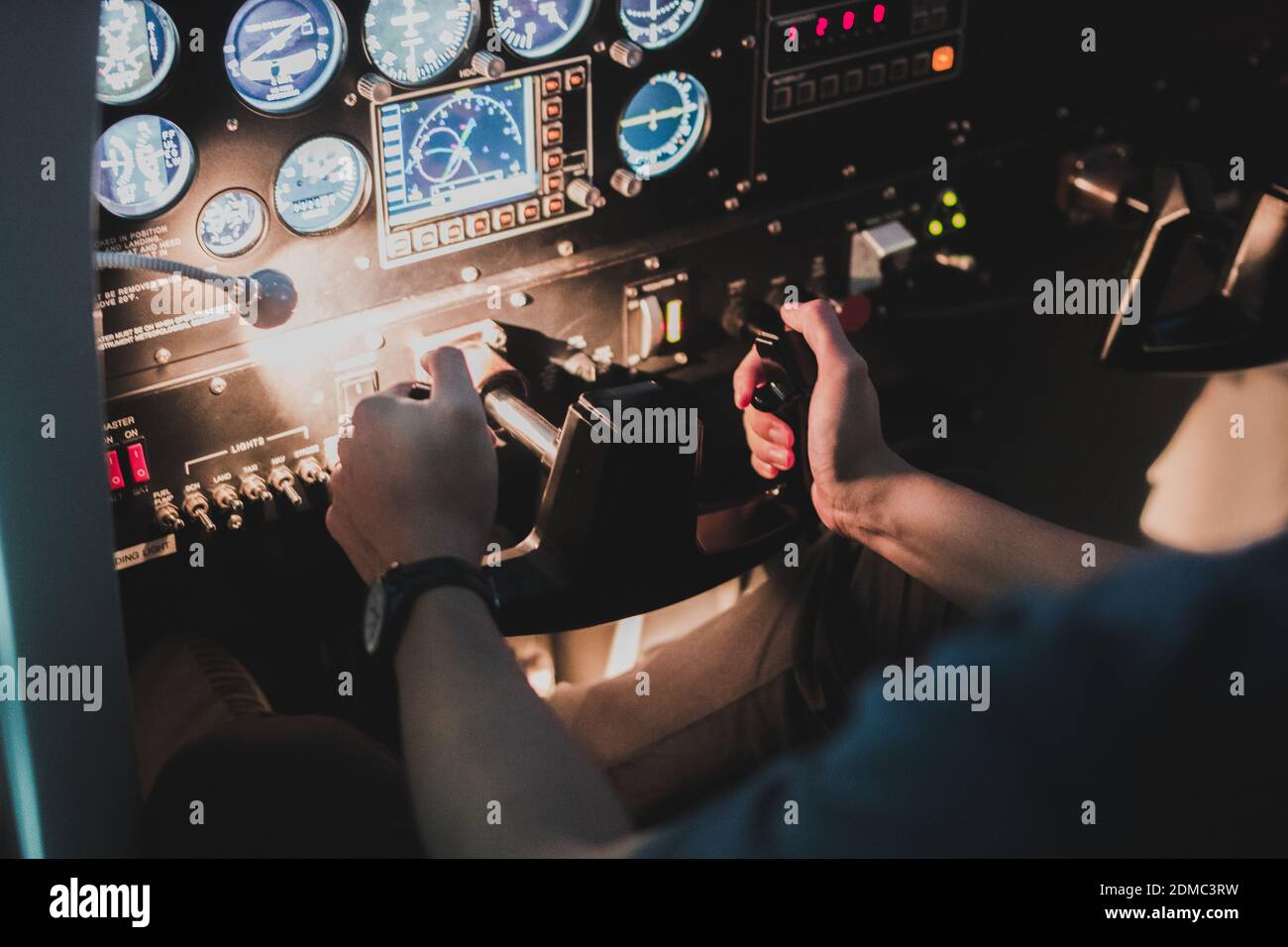 Cockpit co pilot commercial hi-res stock photography and images - Alamy