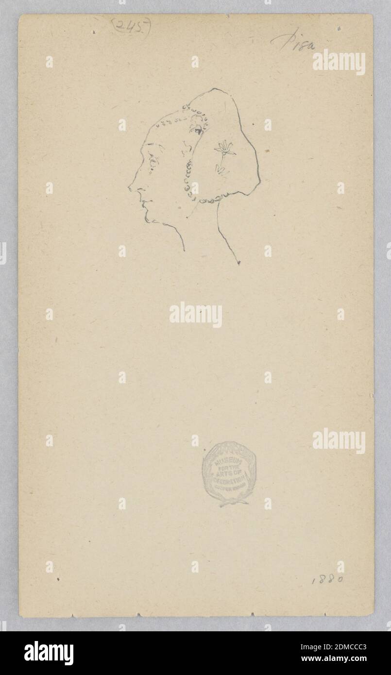 Headpiece drawing hi-res stock photography and images - Alamy