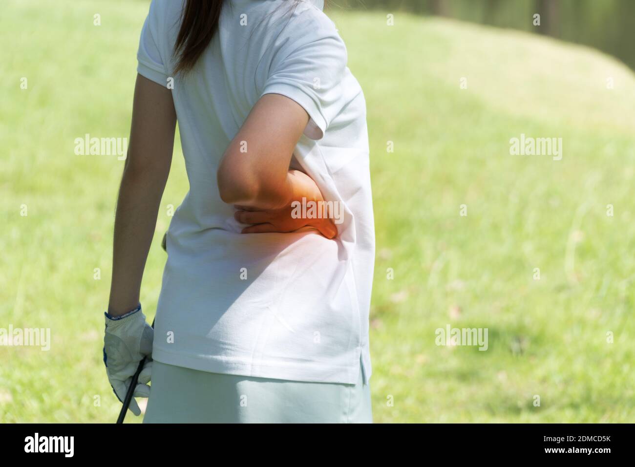 Sore Muscles Woman High Resolution Stock Photography and Images - Alamy