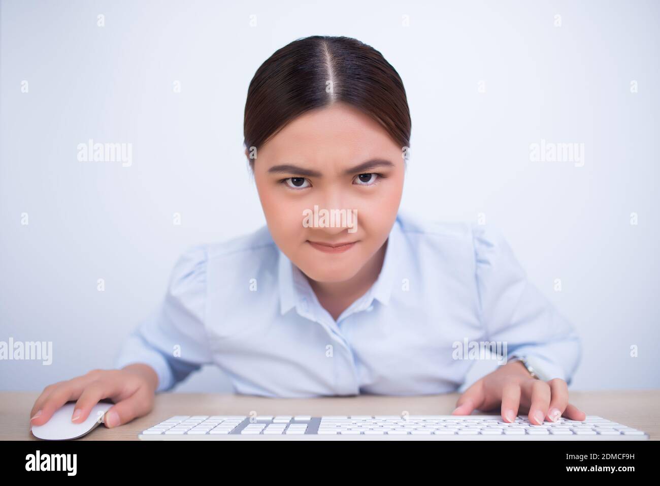 Angry Computer Typing High Resolution Stock Photography and Images - Alamy