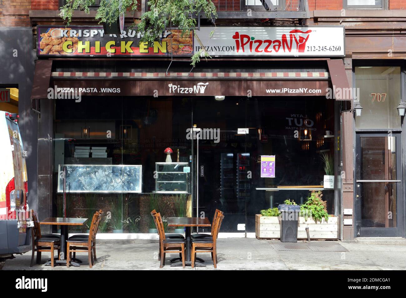 Krispy Krunchy Chicken, IPizzaNY, 707 9th Ave, New York, NYC storefront ...