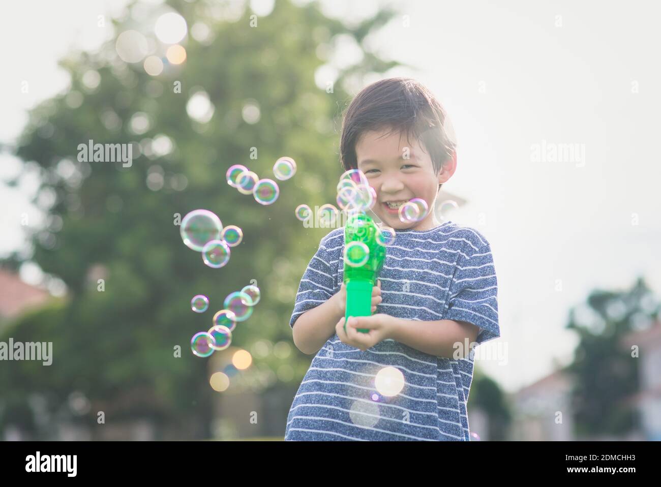 Bubble Gun Child High Resolution Stock Photography and Images - Alamy