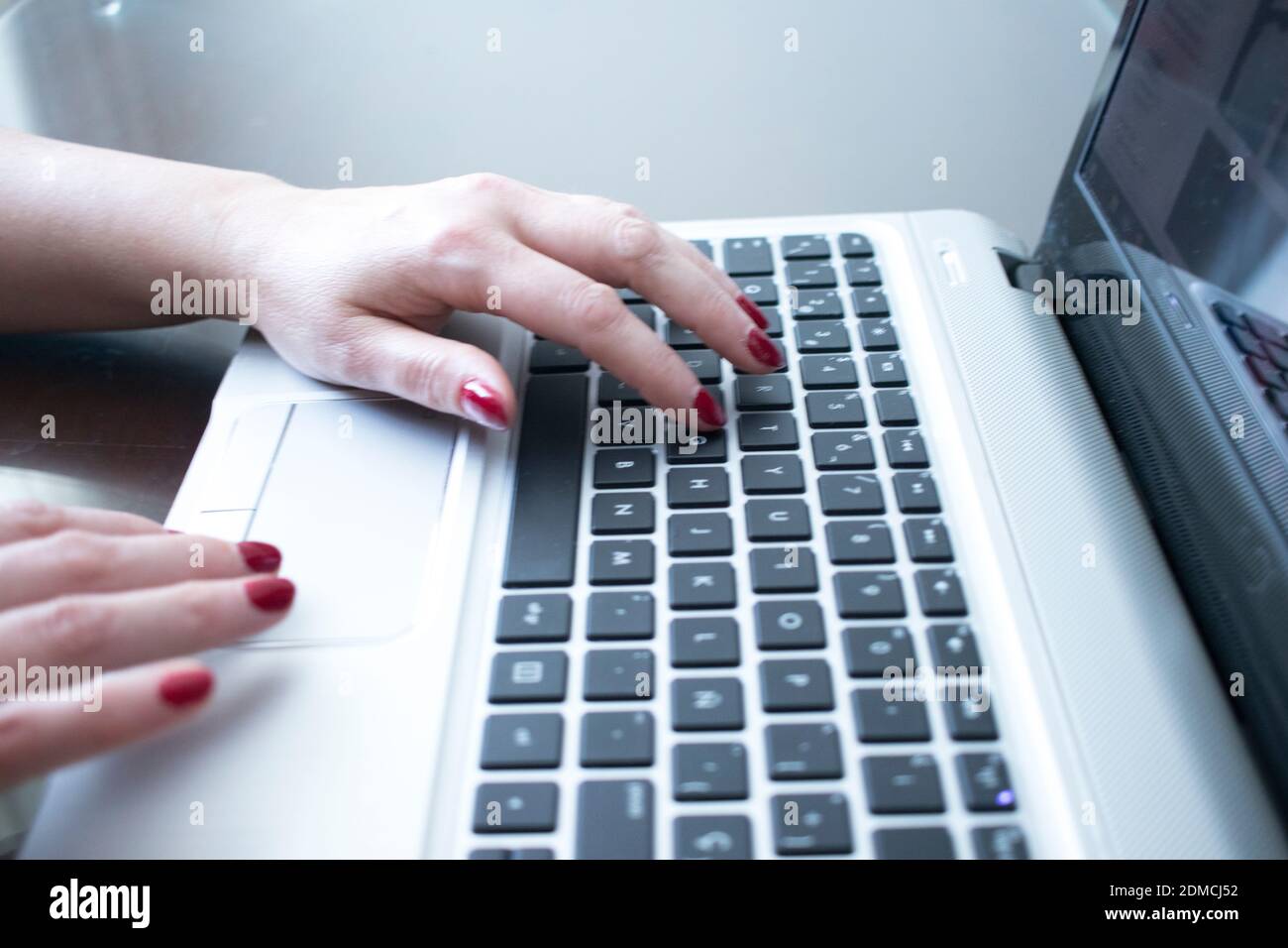 Secretary typist hi-res stock photography and images - Alamy