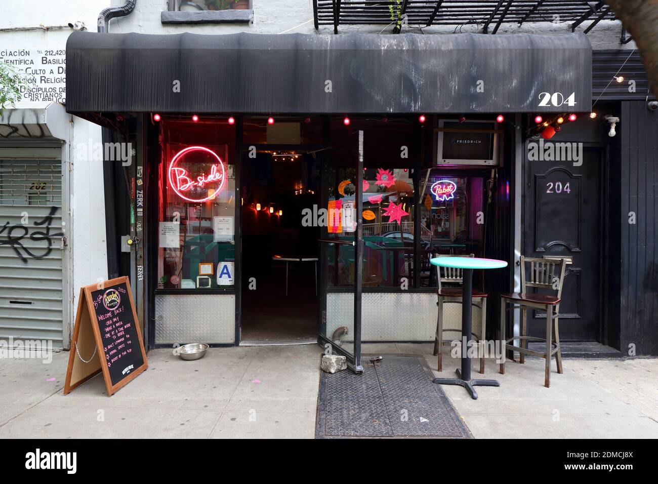 B-Side, 204 Avenue B, New York, NYC storefront photo of a neighborhood ...