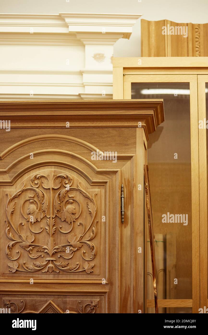 Cabinet making shop Stock Photo - Alamy