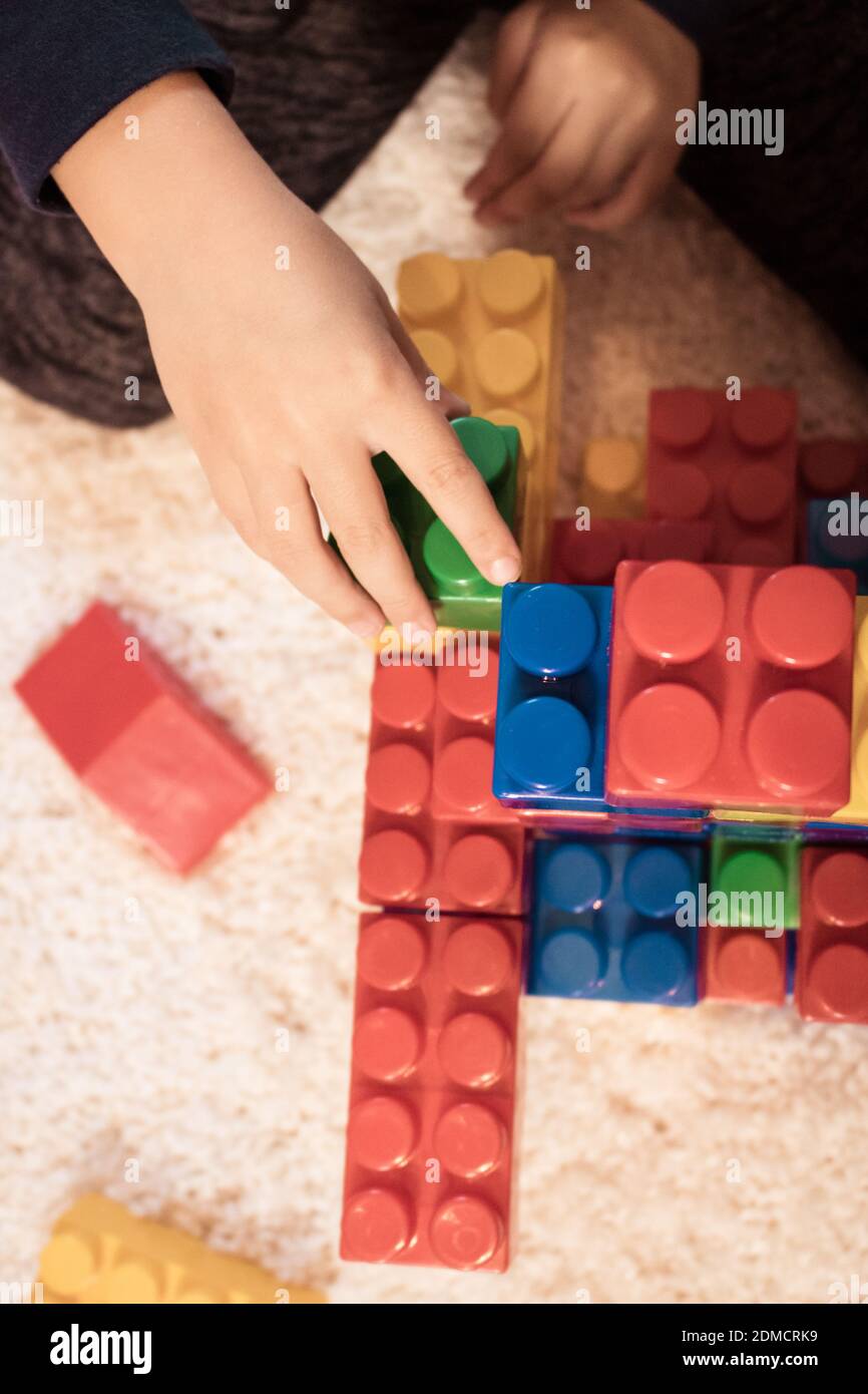 Plastic brick making hi-res stock photography and images - Alamy