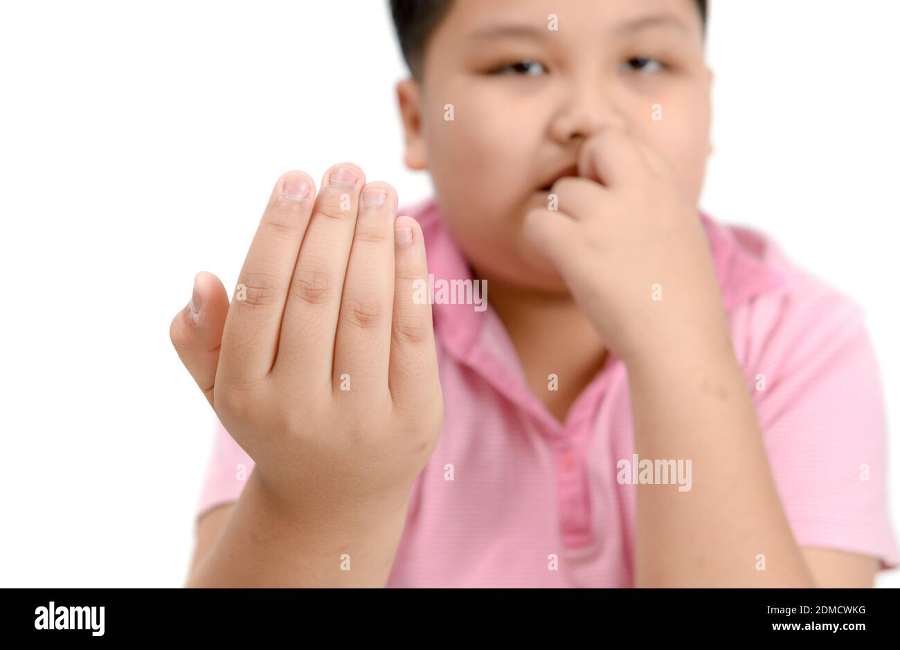 Bitten finger nails hi-res stock photography and images - Alamy