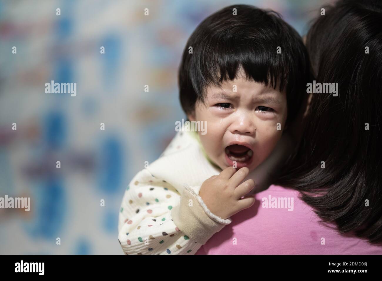 Mother Crying Boy Hug High Resolution Stock Photography and Images - Alamy