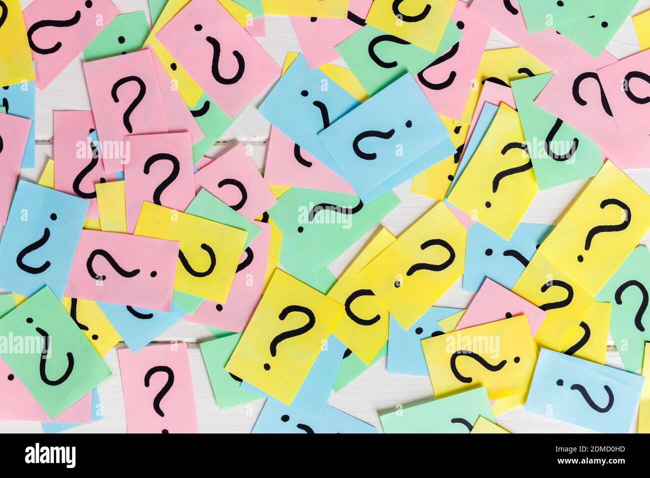 Pile of question marks hi-res stock photography and images - Alamy
