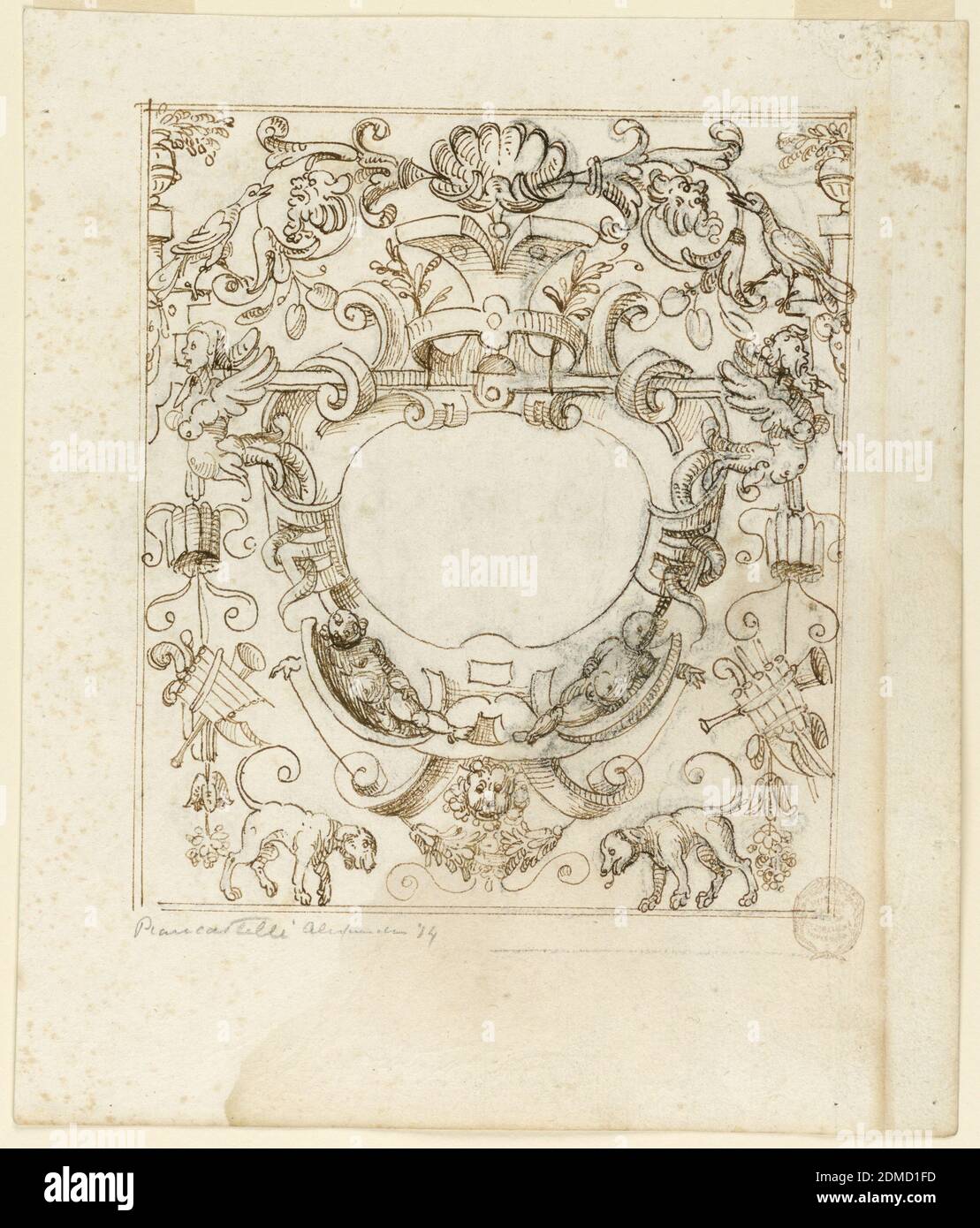 Strapwork frames hi-res stock photography and images - Alamy