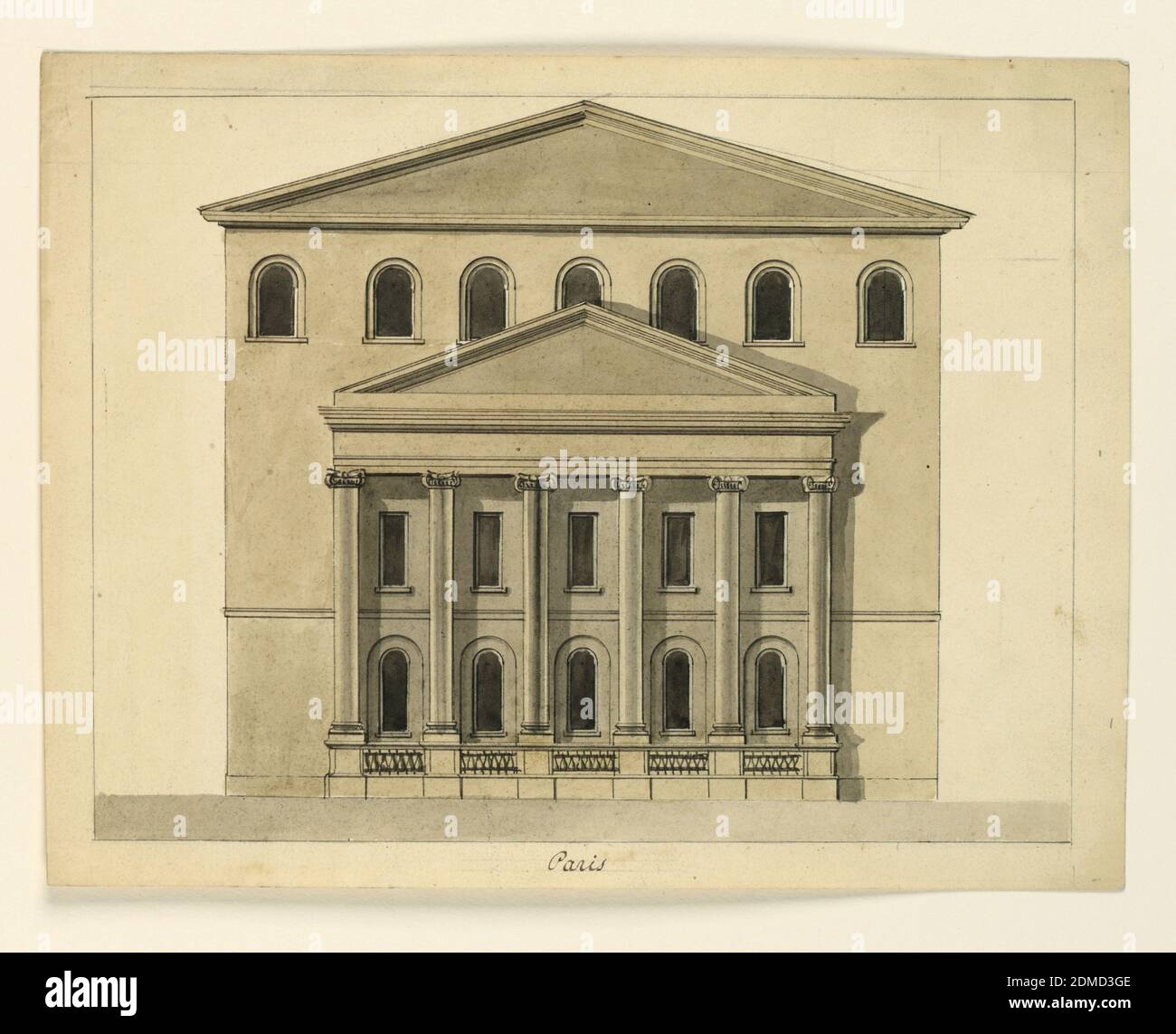 Pedimented roof hi-res stock photography and images - Alamy
